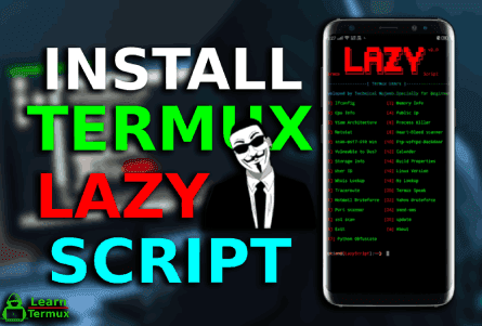 👾 How to install Lazy Script in Termux