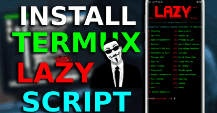 👾 How to install Lazy Script in Termux