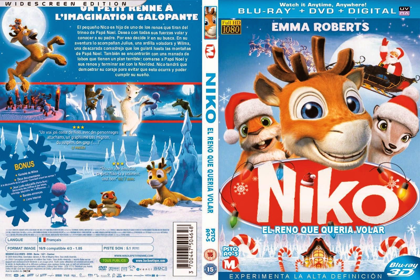 Cover: Nico el reno que quería volar dvd