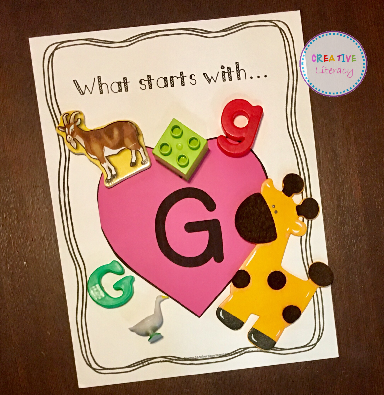 Creative Literacy: Year Round Centers With Seasonal Cards