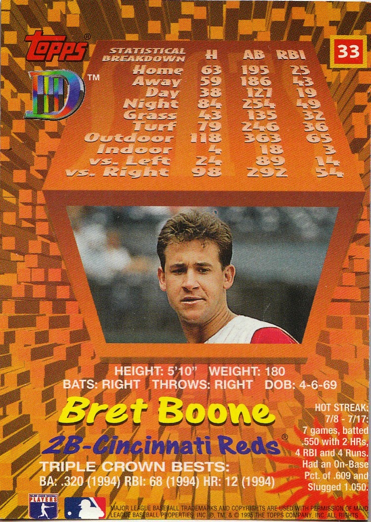 Cincy Reds Cards: A full Reds Team Set