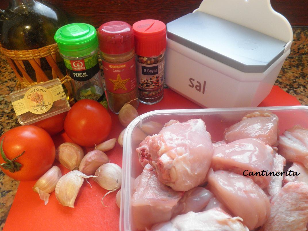 El blog de Cantinerita: POLLO CON TOQUE MORUNO
