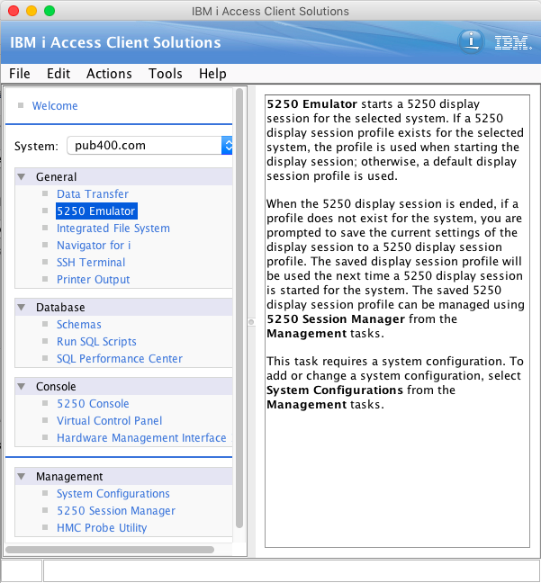 Ibm I Access Client On Macos