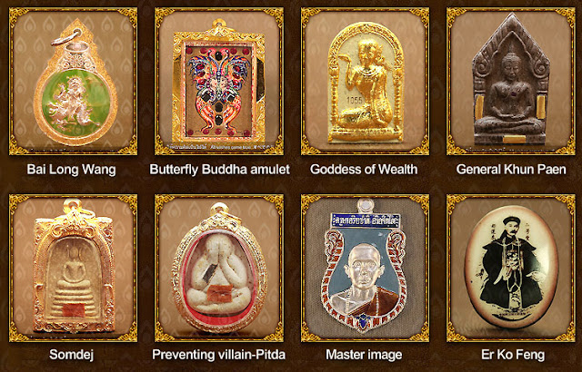 Lucky BOBI: Thai Buddha Amulets: Types of Buddha Amulets