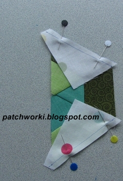 Patchworkowe wariacje: Patchwork 3D – Honeycomb Waffle - tutorial