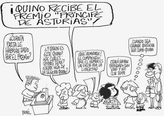 Español y Literatura CEUJA 2015: CARICATURA PERIODISTICA