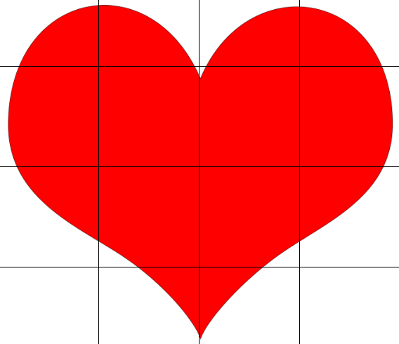 PhotoEffect: Heart Shaped Photo Collage Template in Photoshop