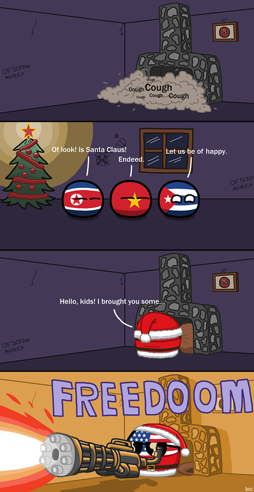 COUNTRY BALL COMICS: Christmass