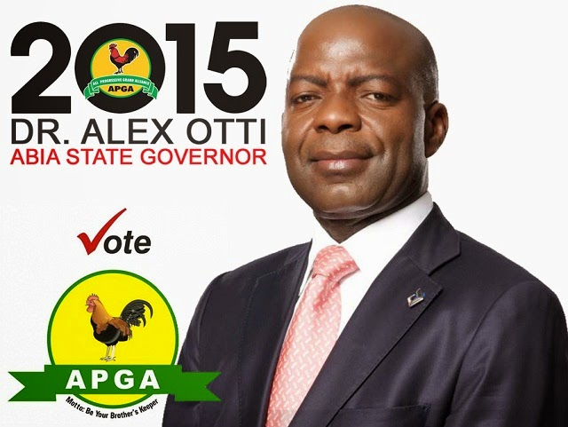 Abia APGA Gov'ship Candidate, Alex Otti, Sighted At APC Headquarters ...