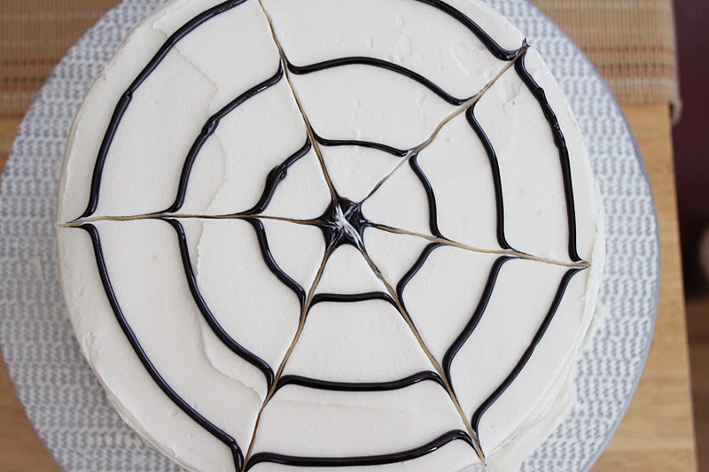Baking Me: Spiderweb Cake