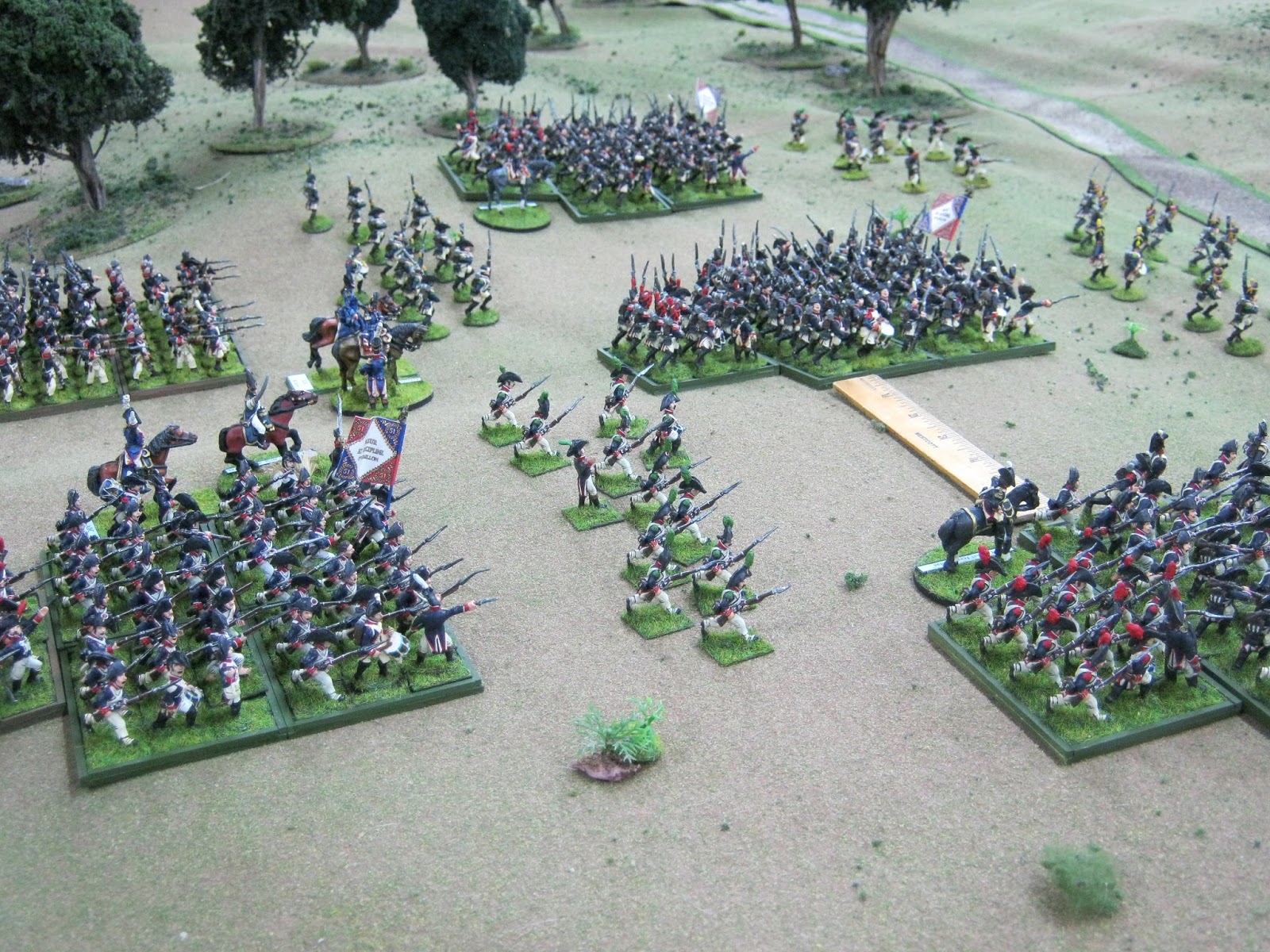 Campaigns in Iberia: French Column of Division Intervals