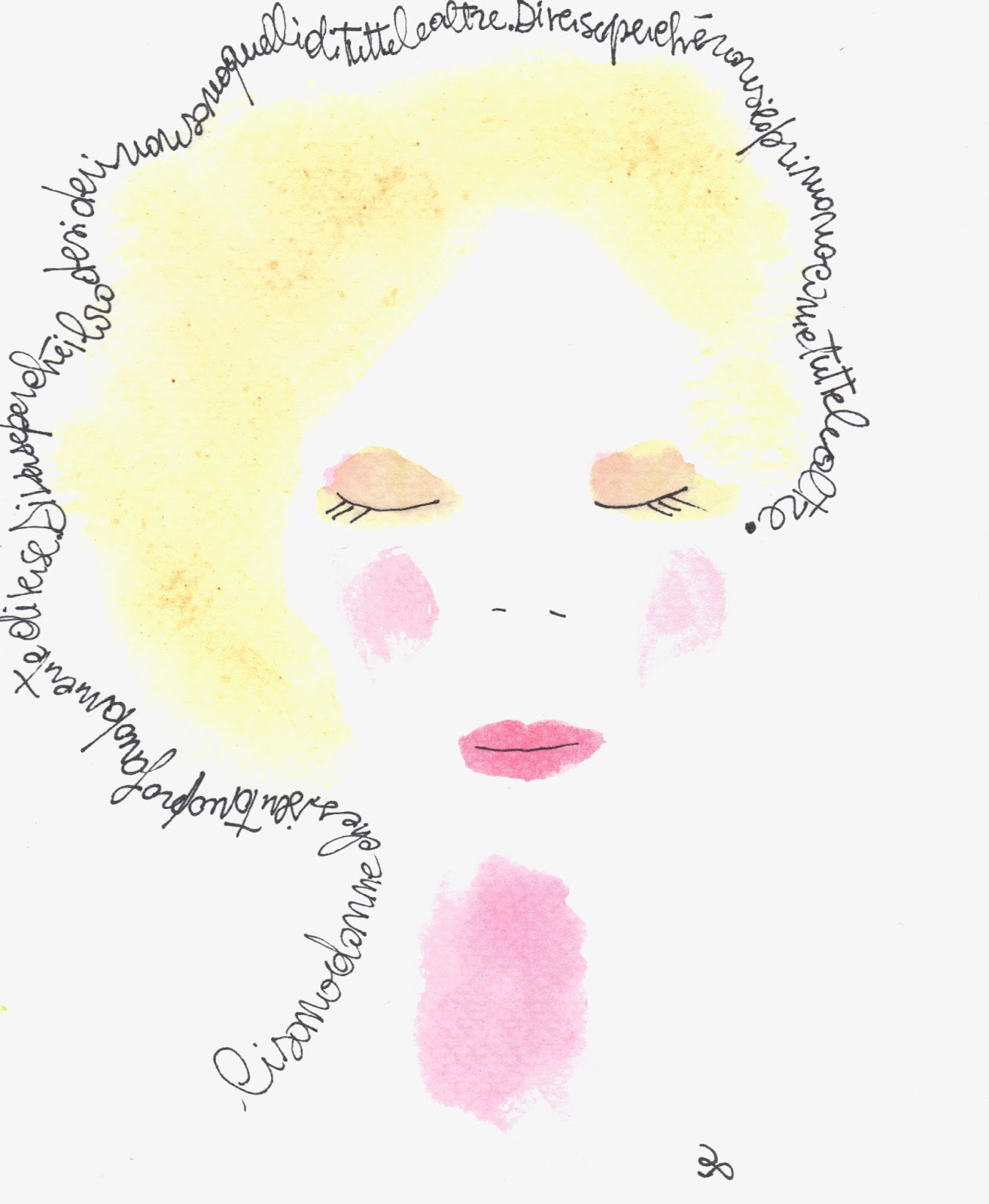 S-naturata: Calligramma, disegnare con le parole..