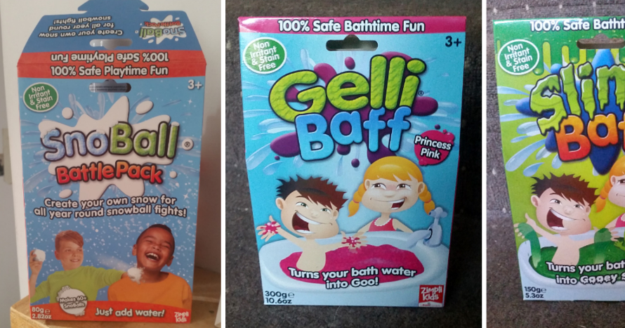 Life As Kim: SnoBall Battle Pack, Gelli Baff and Slime Baff - Review!