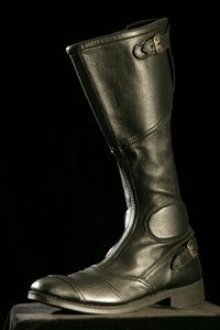 Tall Motorcycle Boots: Bates' Road Racer boots