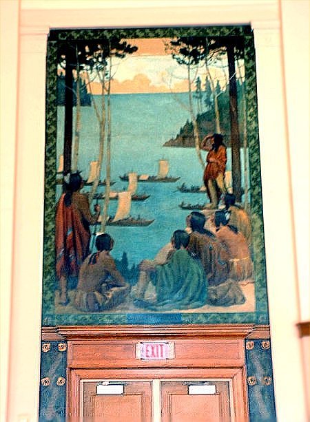 History of Jarvis Collegiate: George Reid Murals in the Auditorium of ...