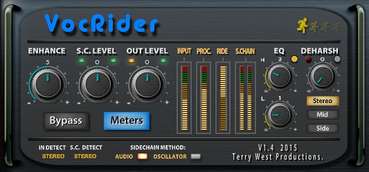 Dubwax Audio Production: Freeware - Terry West VocRider 1.4 VST Plug-in