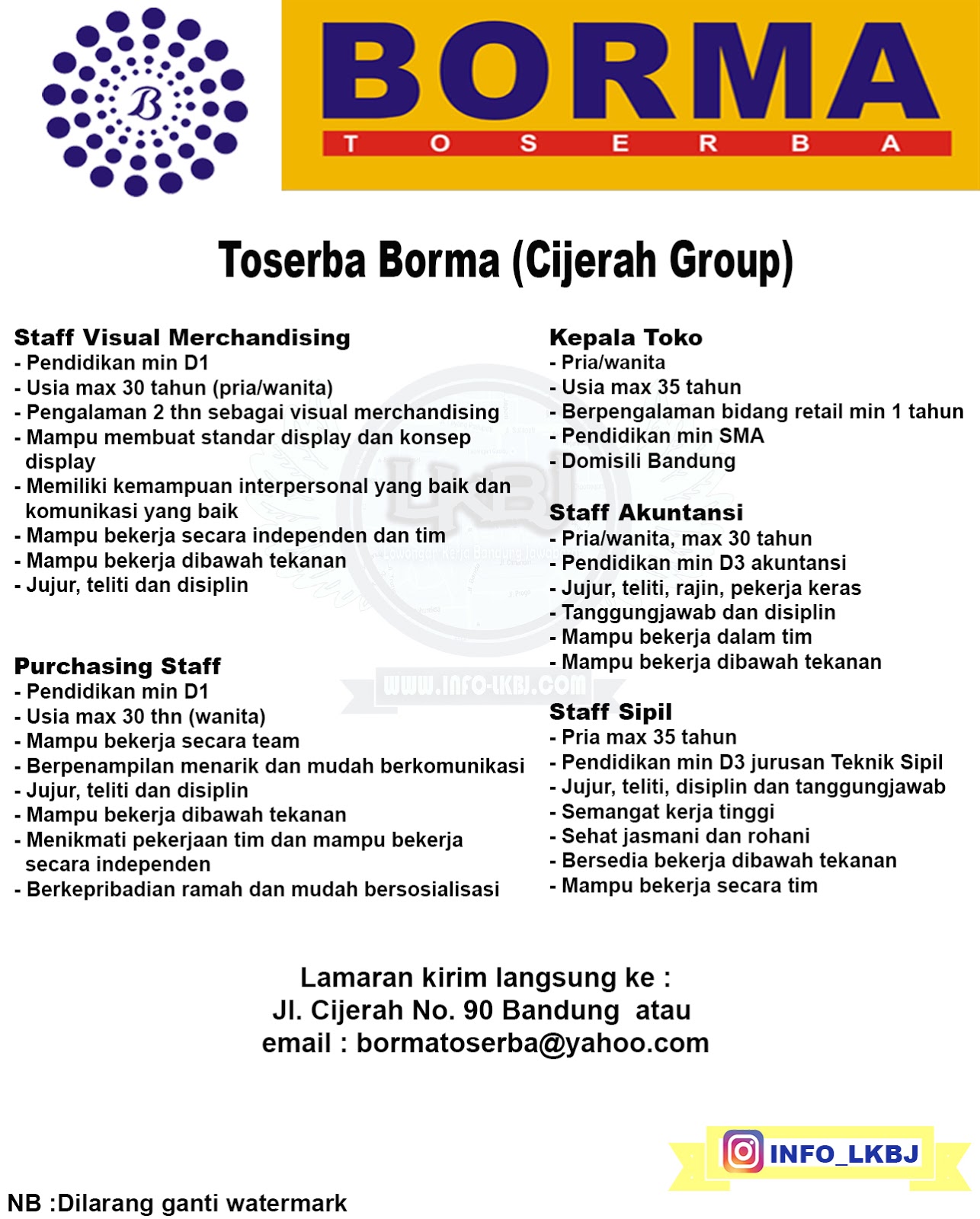 Gaji Borma - Borma Prama Bandung Spend Get Bonus E Voucher Rp50 Ribu ...