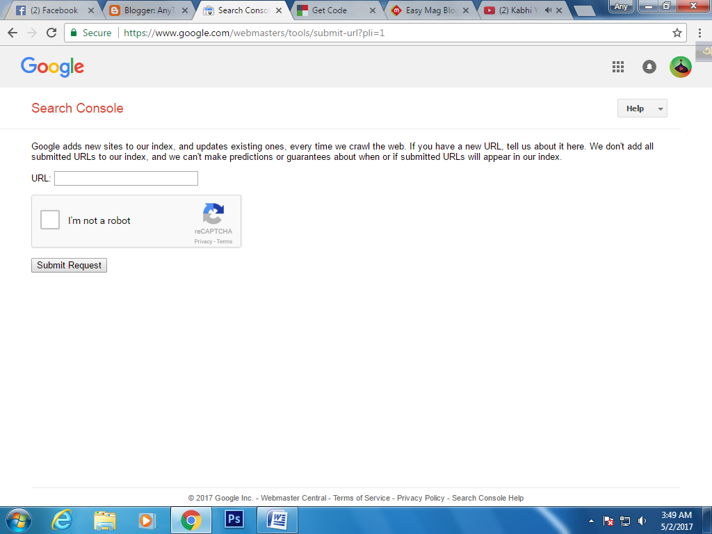 How to Submit Your Website Url Google and Bing Search Engine Very Easy ...