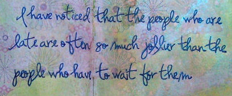 Creative days: Lettering on your art journal pages