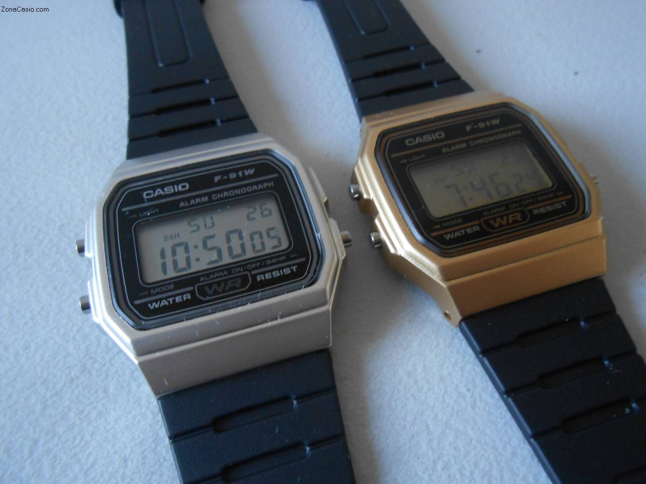 Zona Casio: Prueba: Casio F-91-WM. Vuelve "el grande"