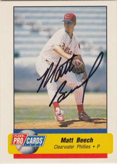 Daily Autograph: Matt Beech