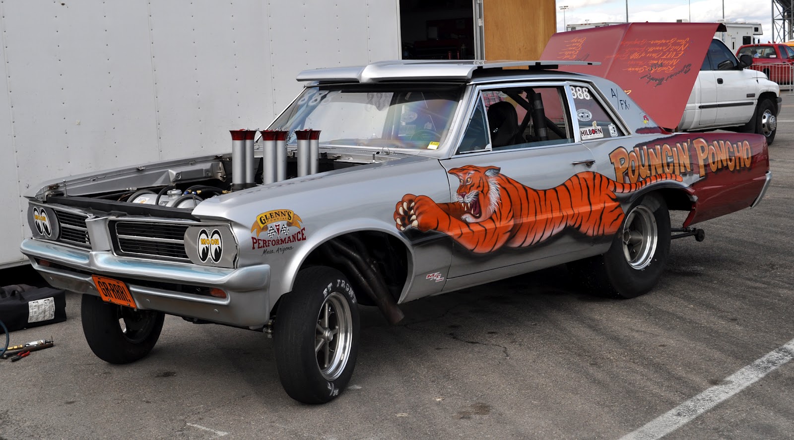 Just A Car Guy: Pouncing Poncho, A/FX drag racer was at the Mopars at ...