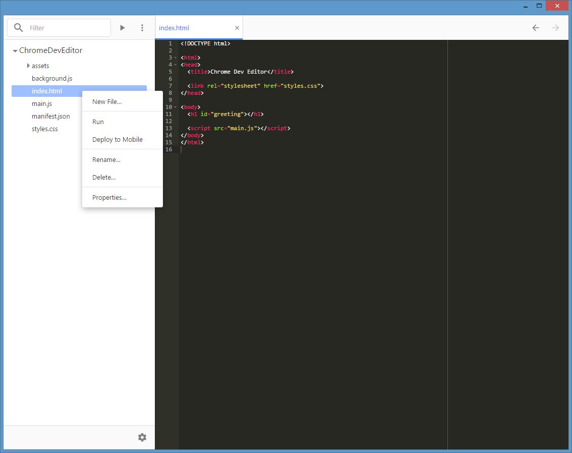 Browsing the Net: Download Chrome Dev Editor developer pre-release