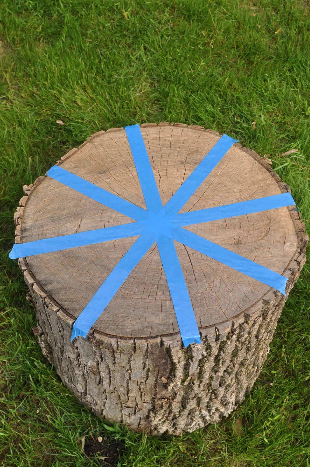 Have A Seat {Stumpy Stools DIY} | East Coast Creative