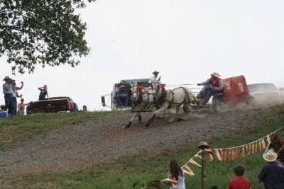 PairADice Mules: National Championship Chuckwagon Races Big Mules