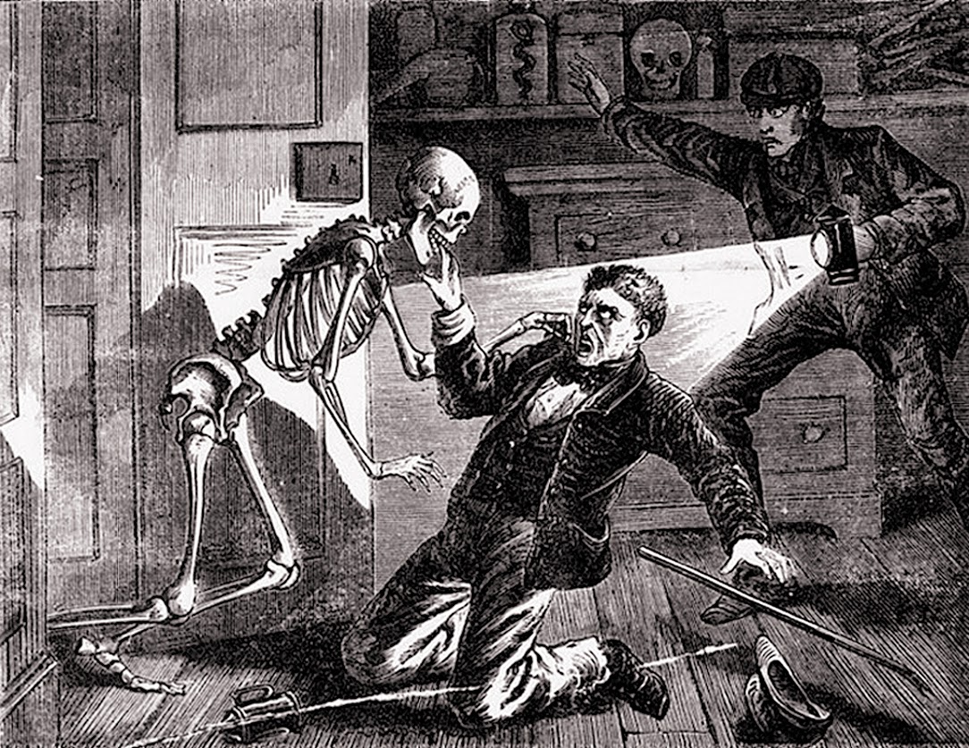 Zontar of Venus: The Illustrated Police News, London, England, c.1885.