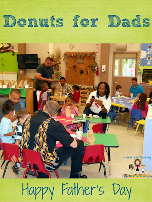 Learning and Teaching With Preschoolers: Father's Day Celebration