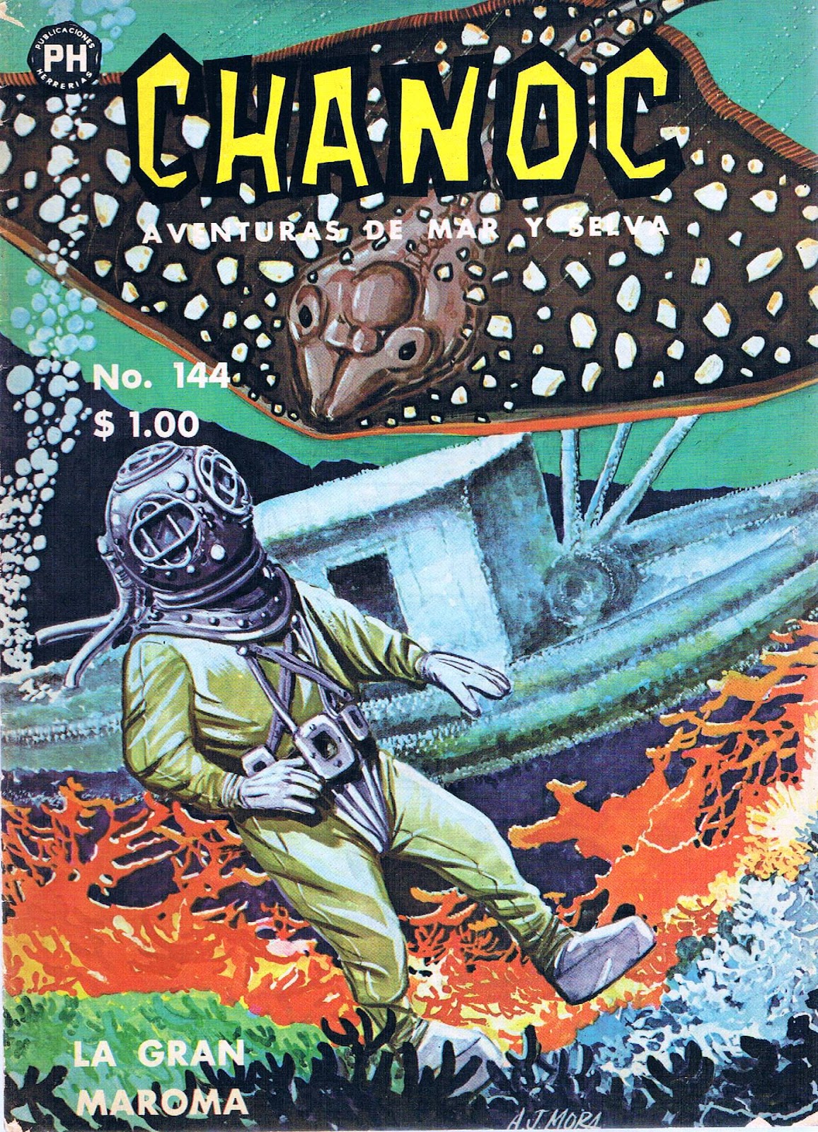 Mexico Comic Aventuras 2: Chanoc - Aventuras de mar y selva (141 al 145)