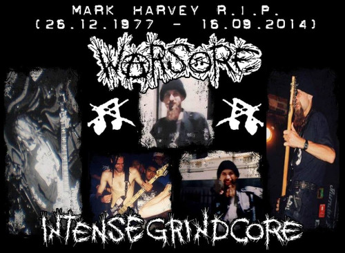 hardcore punk: WARSORE / UNHOLY GRAVE -split EP (1997)