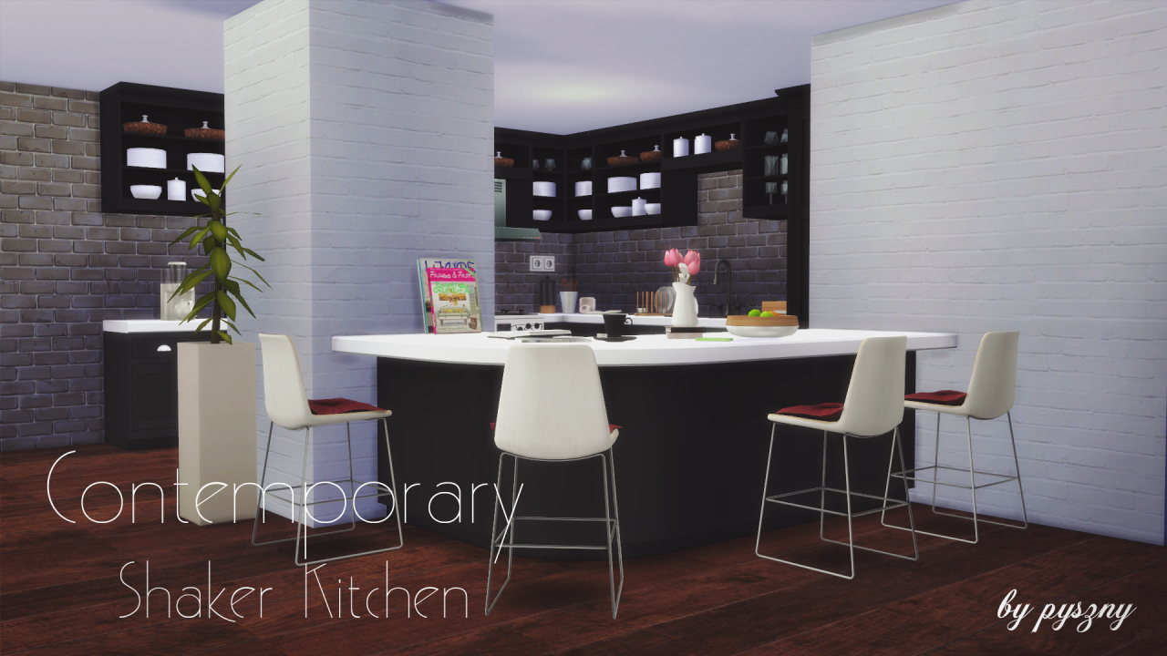 Contemporay Shaker Kitchen ~ Nathys Sims