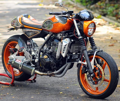 Foto Modifikasi Kawasaki Z250 Neo Cafe Racer