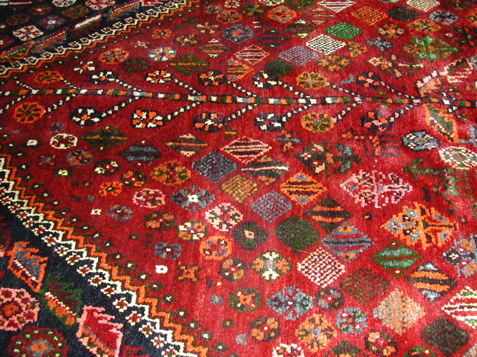 UnderCoverRugLover: Symbols found in a Persian Qashqai tribal rug.