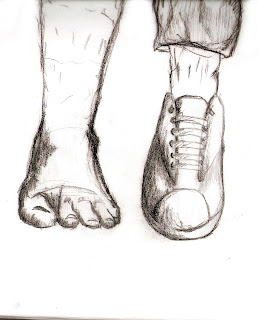 diseño: bocetos de pies