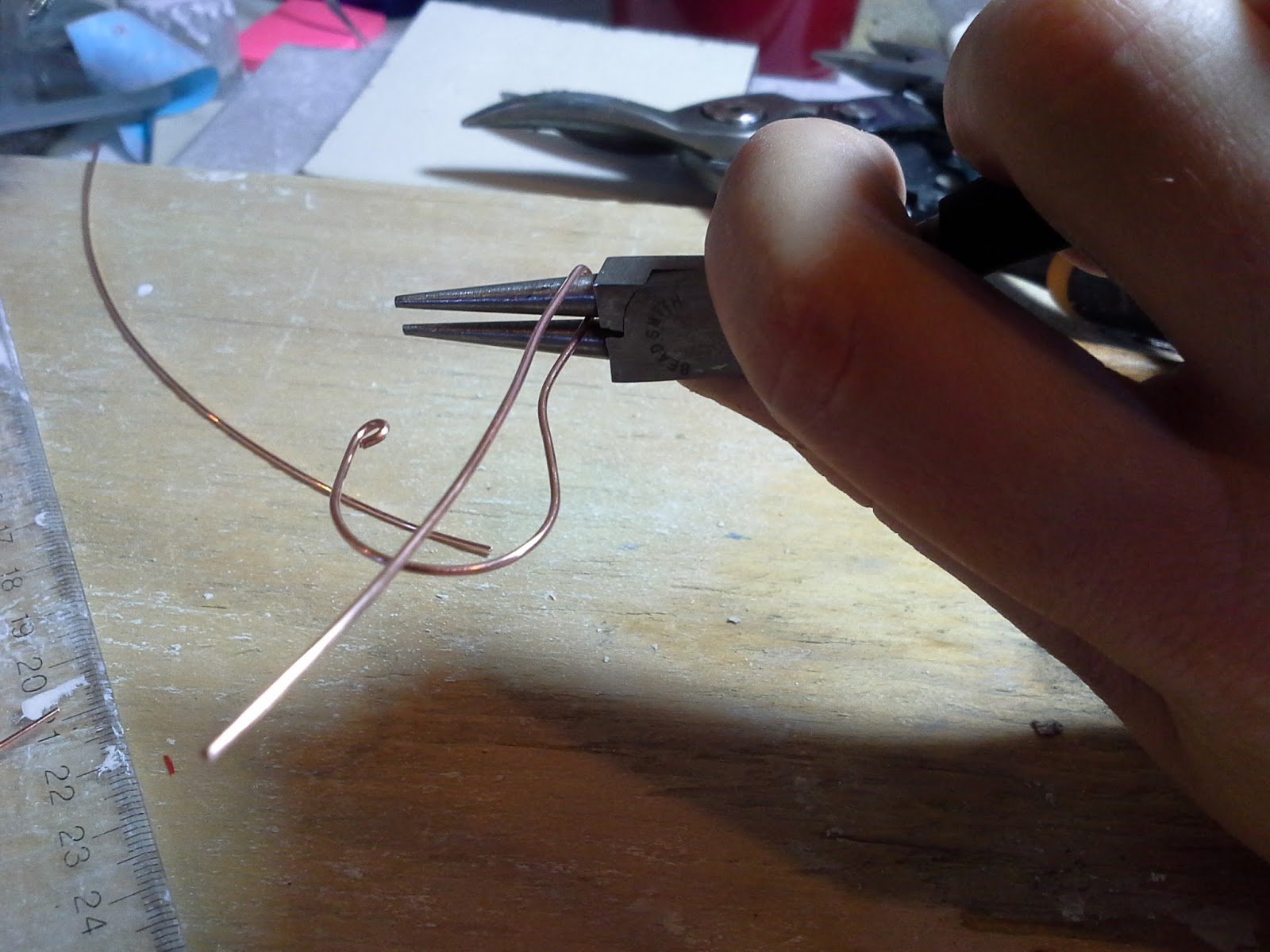 Combat Medic to Ceramic Artist: Tutorial Time - Making Copper Wire ...