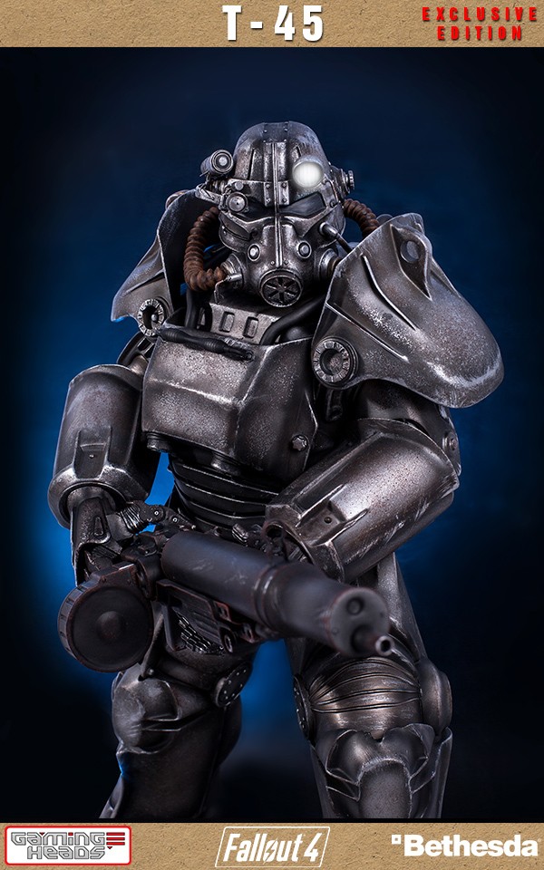 Fallout 4 - T-45 Regular Statue & Exclusive Statue 1/4 (Gaming Heads)