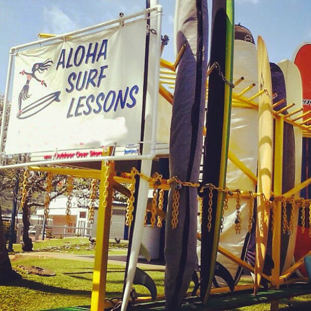 Talking Story .....: Aloha Surf Lessons ...... Travel Spotlight - Kauai