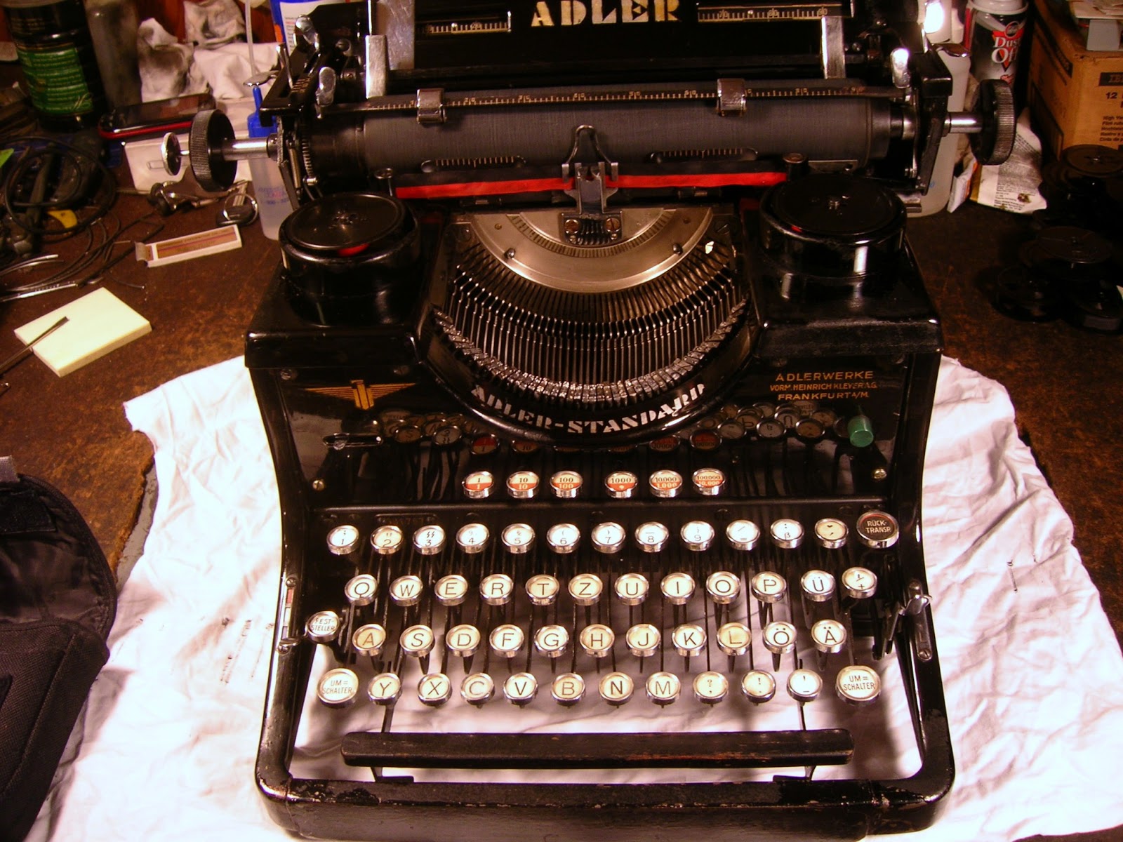 Life in a Typewriter Shop: Using A Typewriter To Make Art