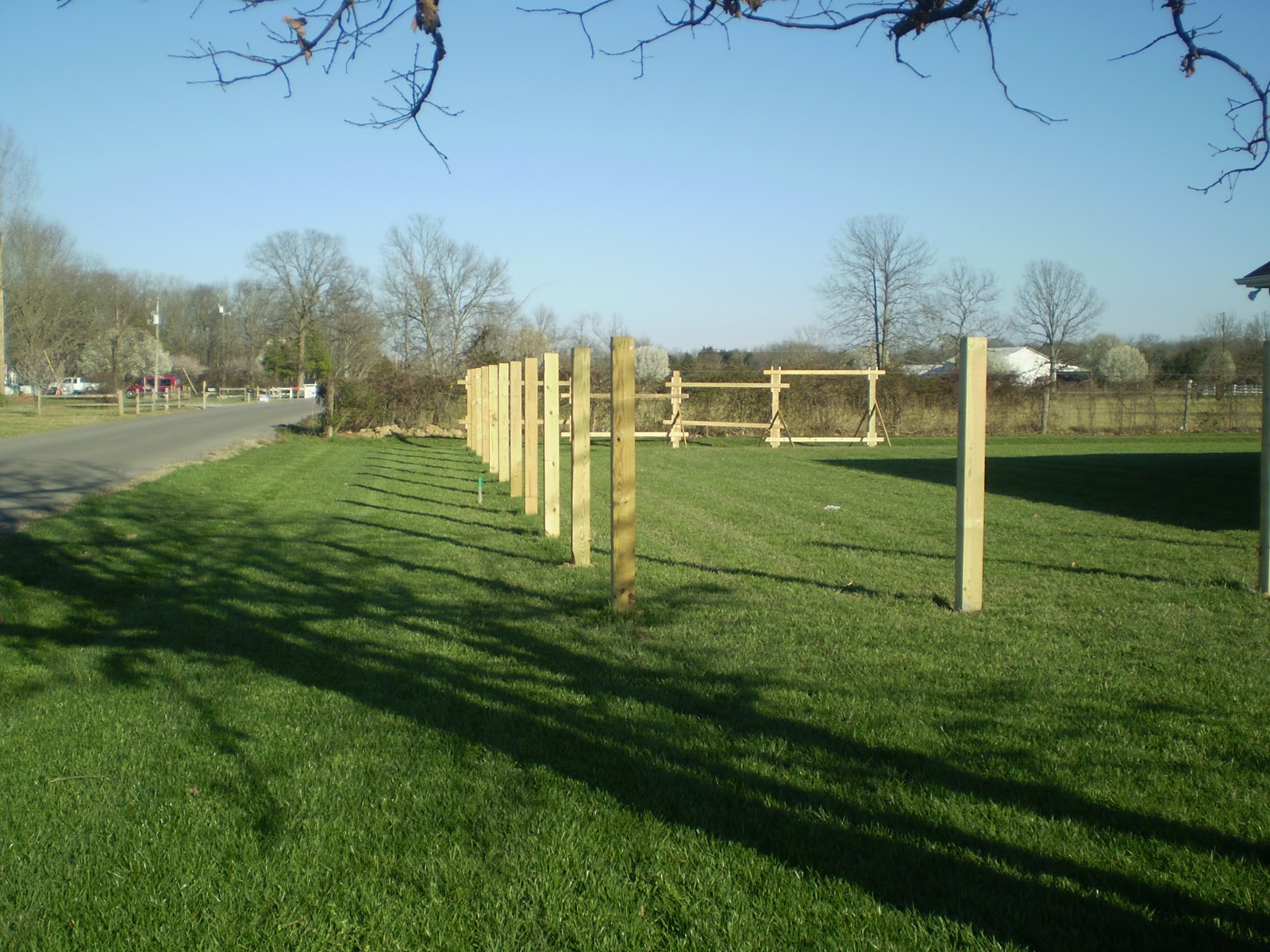 My Home Life Story: How We Put Up Our DIY Exposed Post Privacy Fence