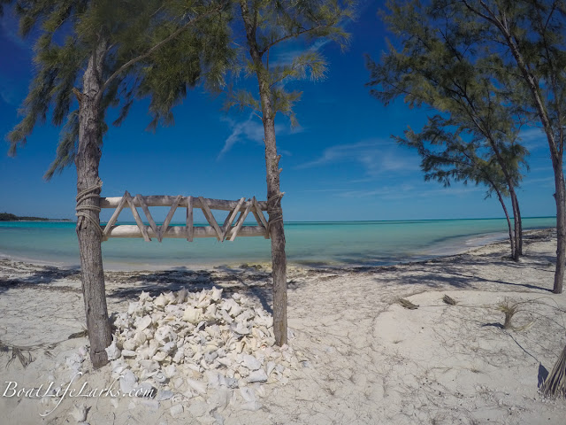 The Secret of the Shrine: South Cat Cay - Boat Life Larks - SV Dulcinea