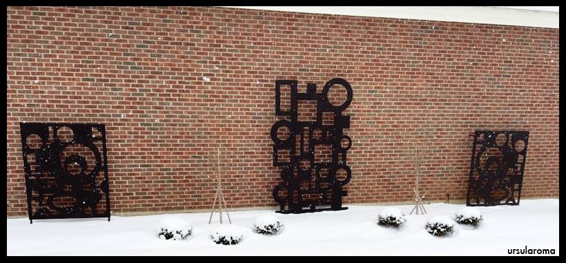 METAL WORK by Ursula Roma: Trellises - Mid-Century Abstract Geometric