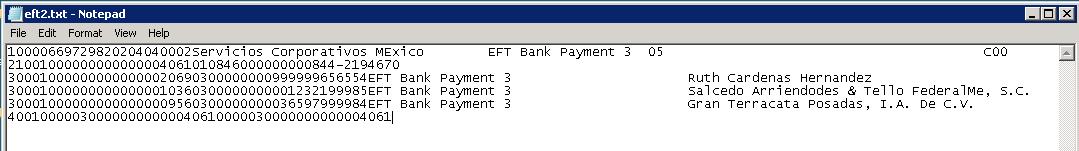 AX WONDERS: Setup Electronic Format Payment (EFT) in AX 2009