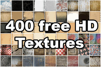 Designer Ressources: 400 free HD Textures