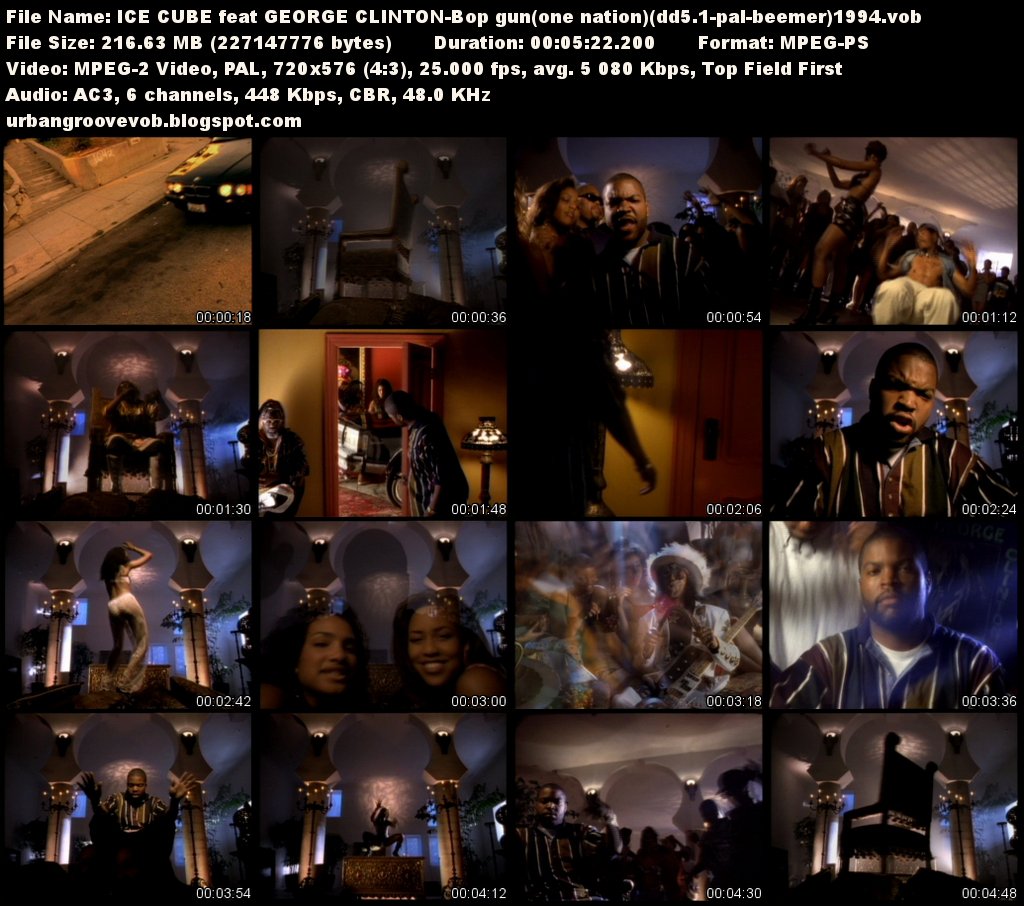 Urban Groove Vob Collection: Ice Cube fat George Clinton - Bop Gun(One ...
