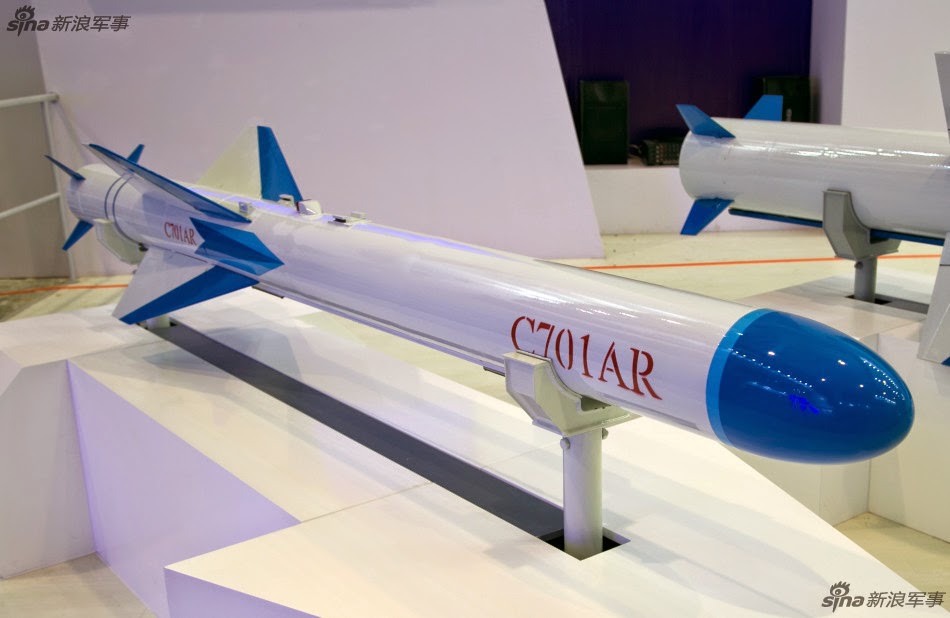 Asian Defence News: China's new C602 , C802A and C701AR anti-ship missiles