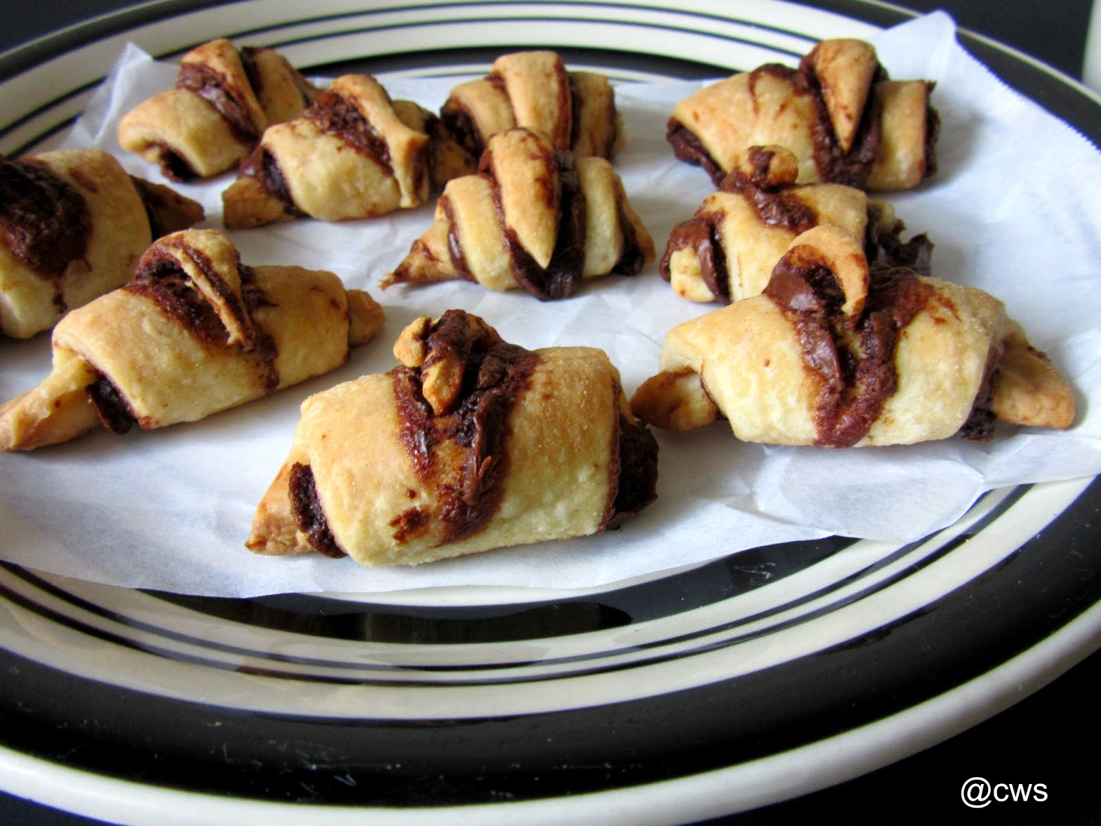 Nutella Rugelach - Cooking With Sapana