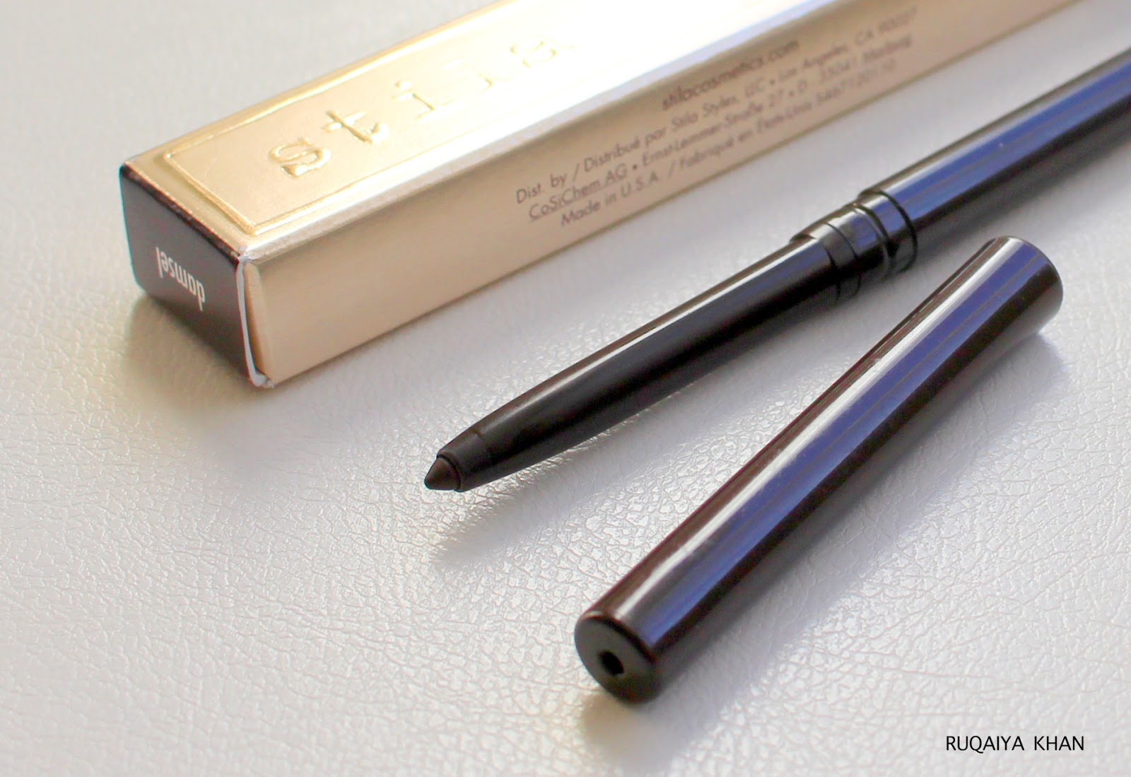 Ruqaiya Khan: STILA Smudge Stick Waterproof Eye Liner in Damsel Review ...